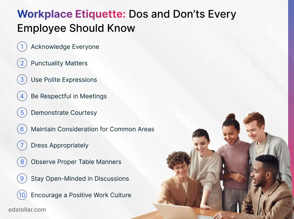 Workplace Etiquette in 2025: 10 Dos and Don’ts | Edstellar